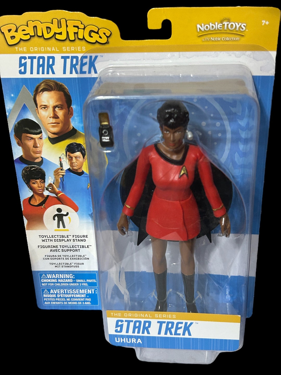 Star Trek TOS Lieutenant Nyota Uhura Nichelle Nichols Bendable 7 ...
