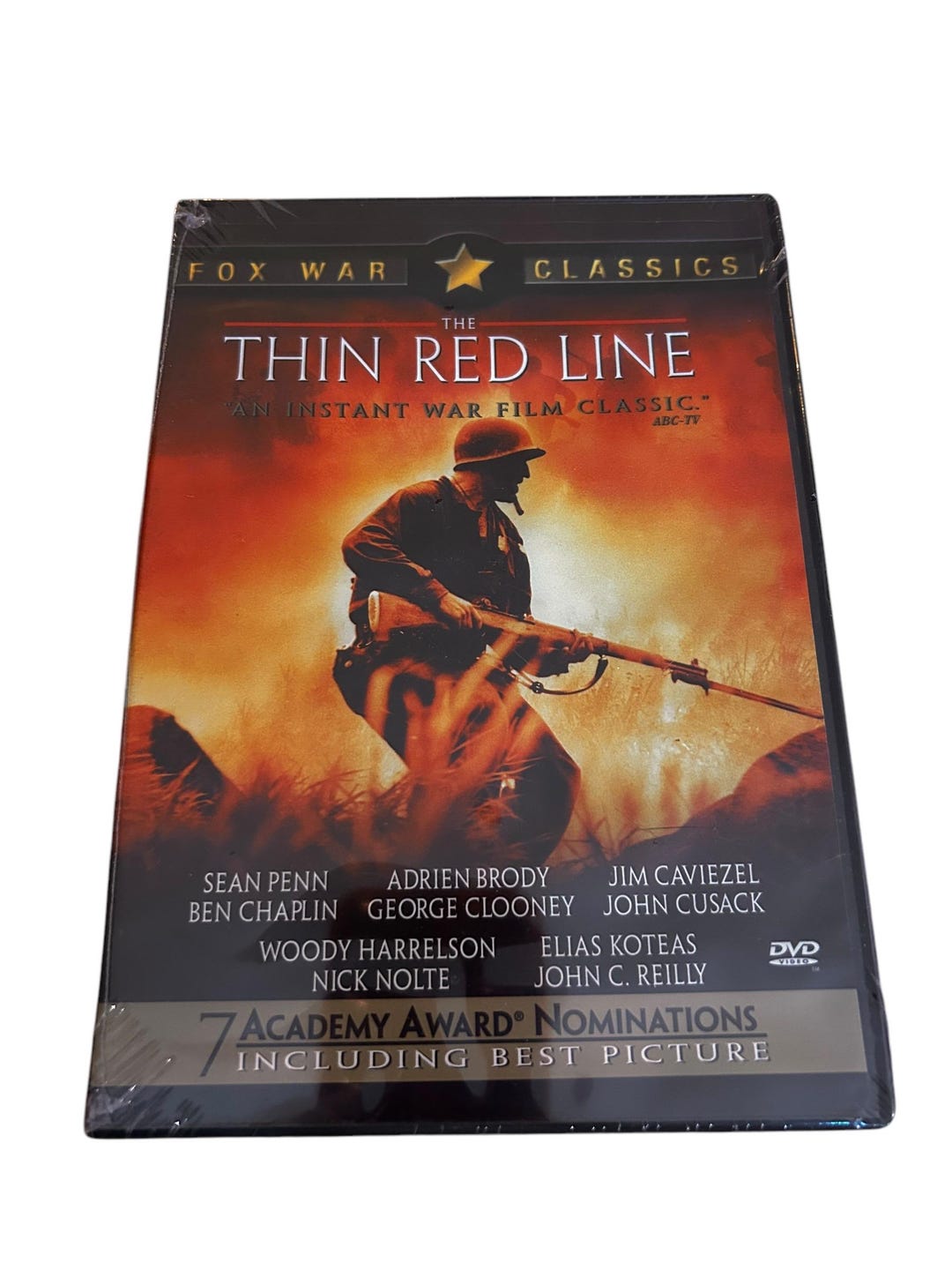 The Thin Red Line (DVD, 1999) Sean Penn, George Clooney, Adrien Brody ...