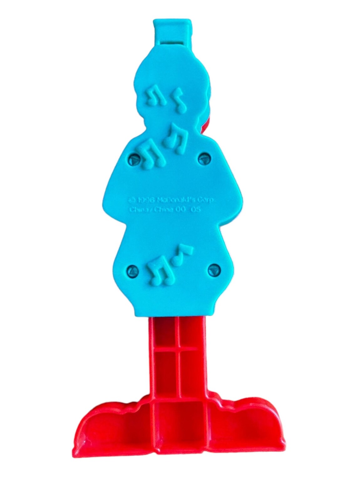 Vintage 1996 Mcdonald's Ronald Mcdonald Whistle Toy Flute Kazoo 6.5 ...