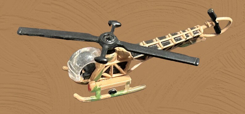 Micro Machines Aircraft Helicopter Bell 47-D 4 - Etsy
