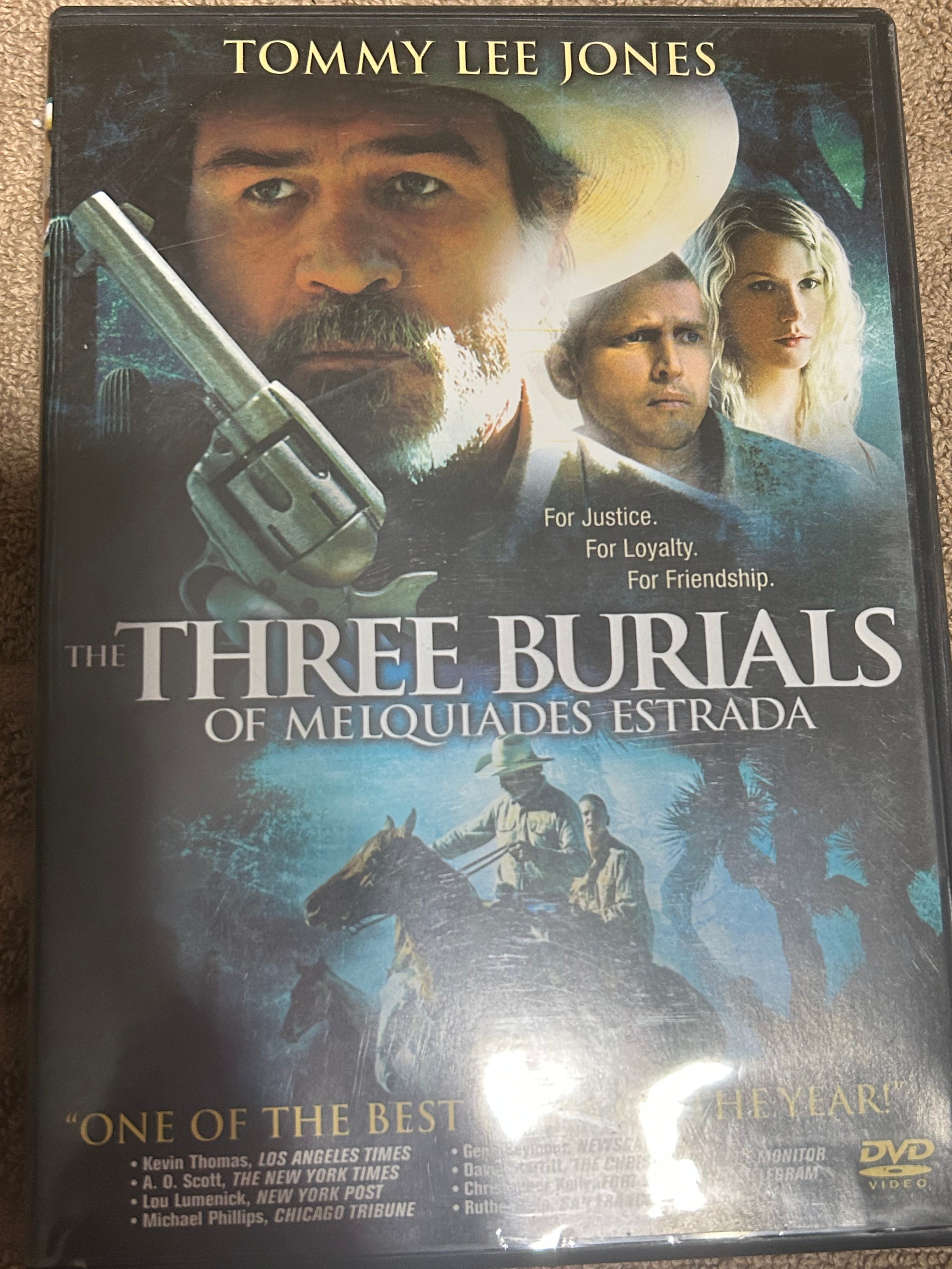 The Three Burials of MELQUIADES Estrada DVD 2006 Tommy Lee Jones - Etsy
