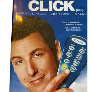 Click DVD Adam Sandler 2006 Sony - Etsy