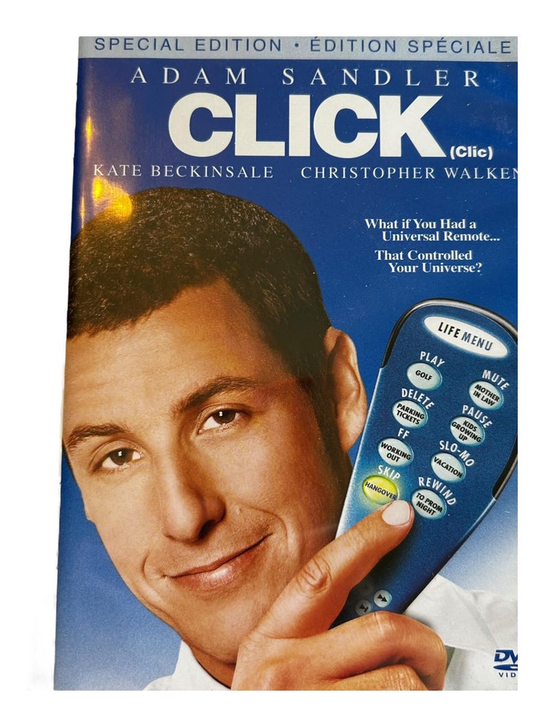 Click DVD Adam Sandler 2006 Sony - Etsy