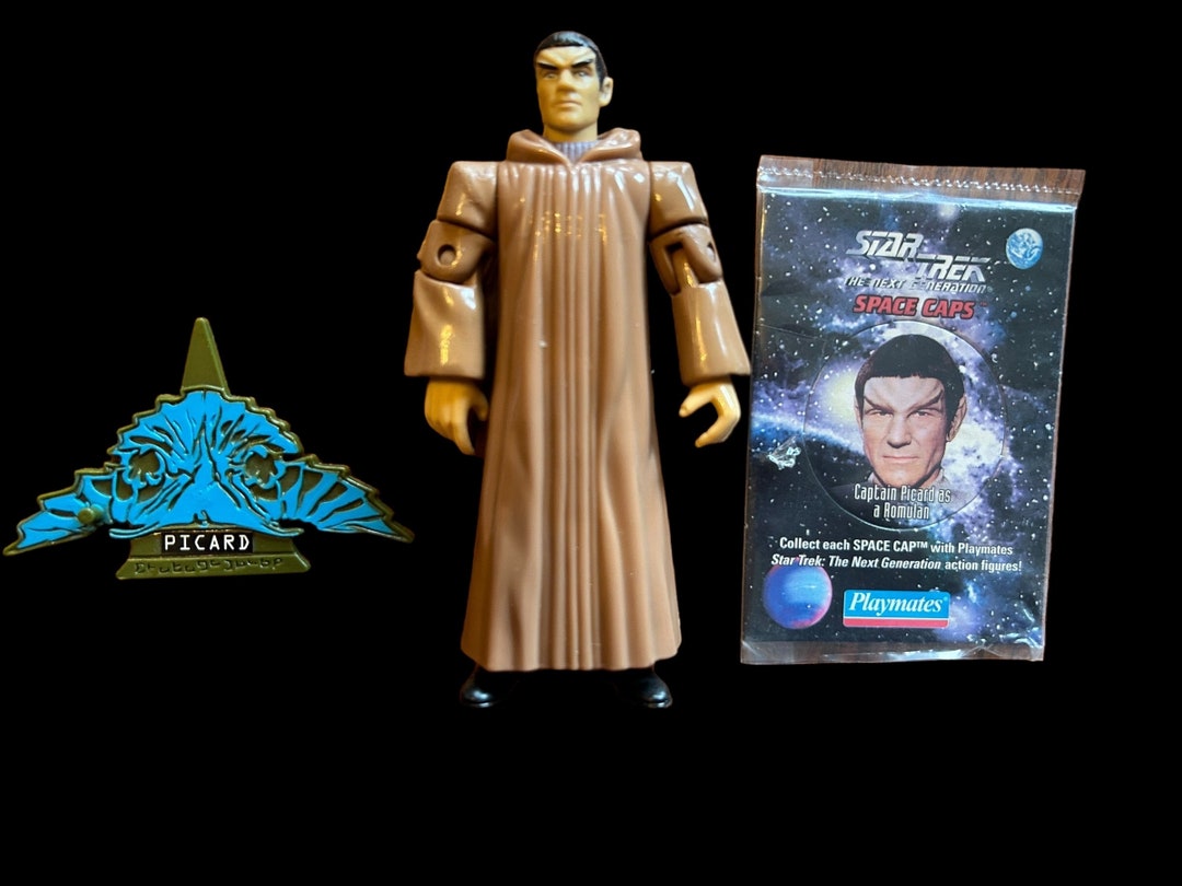 Vintage 1994 Captain Picard as Romulan Playmates Star Trek/next ...