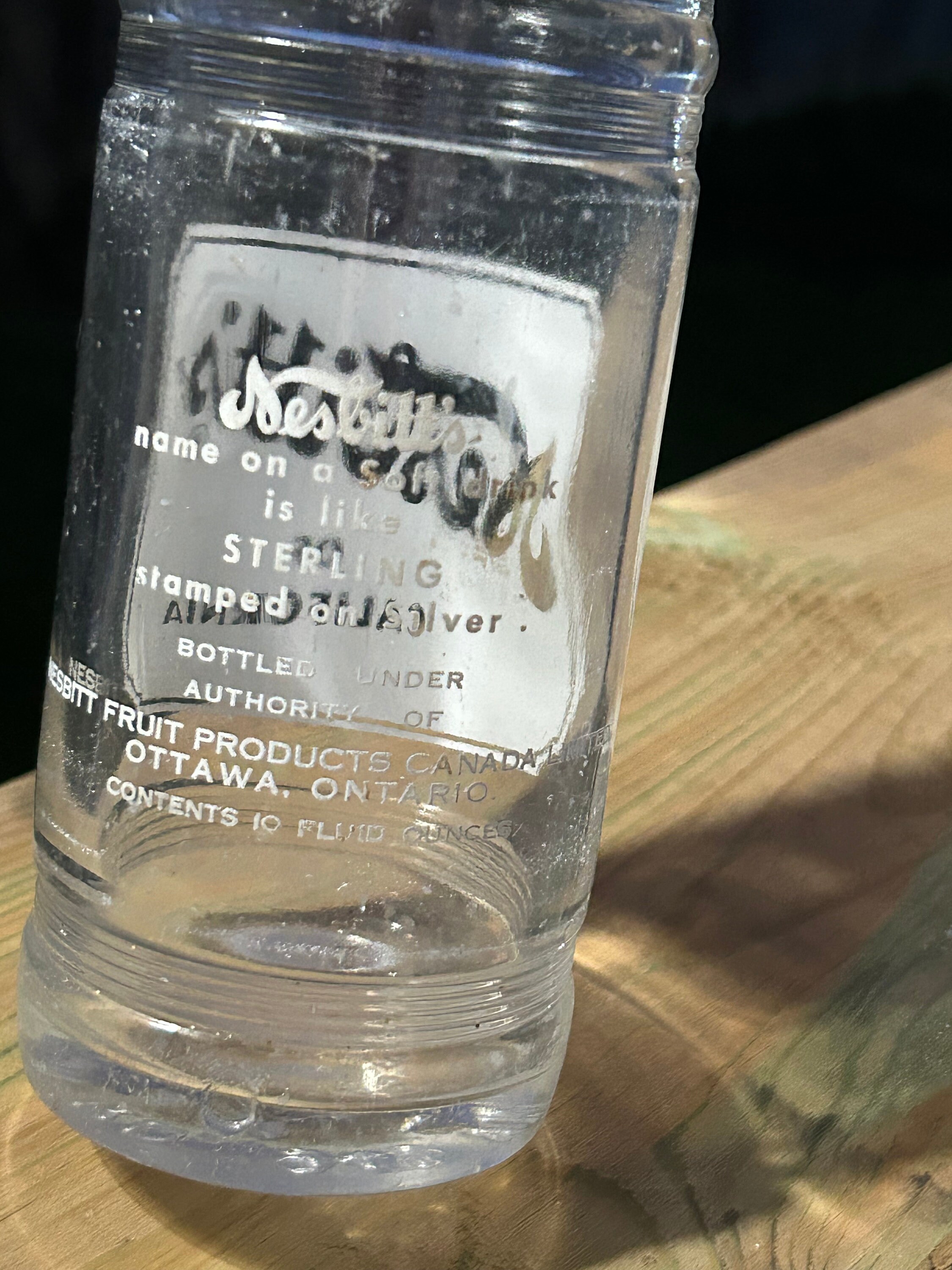 Rare Collectible NESBITT'S Soda Bottle ACL 10oz Ottawa Canada Orange - Etsy