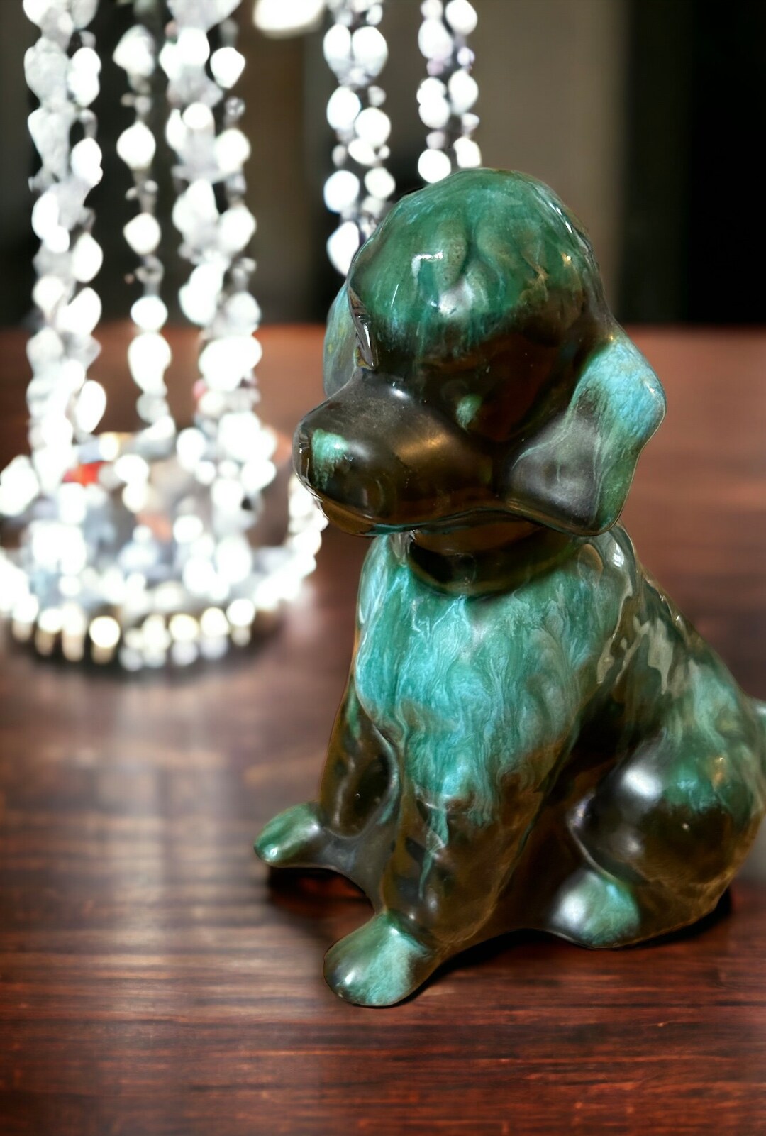 1970s Vintage BLUE MOUNTAIN POTTERY Poodle Ceramic Dog Blue - Etsy