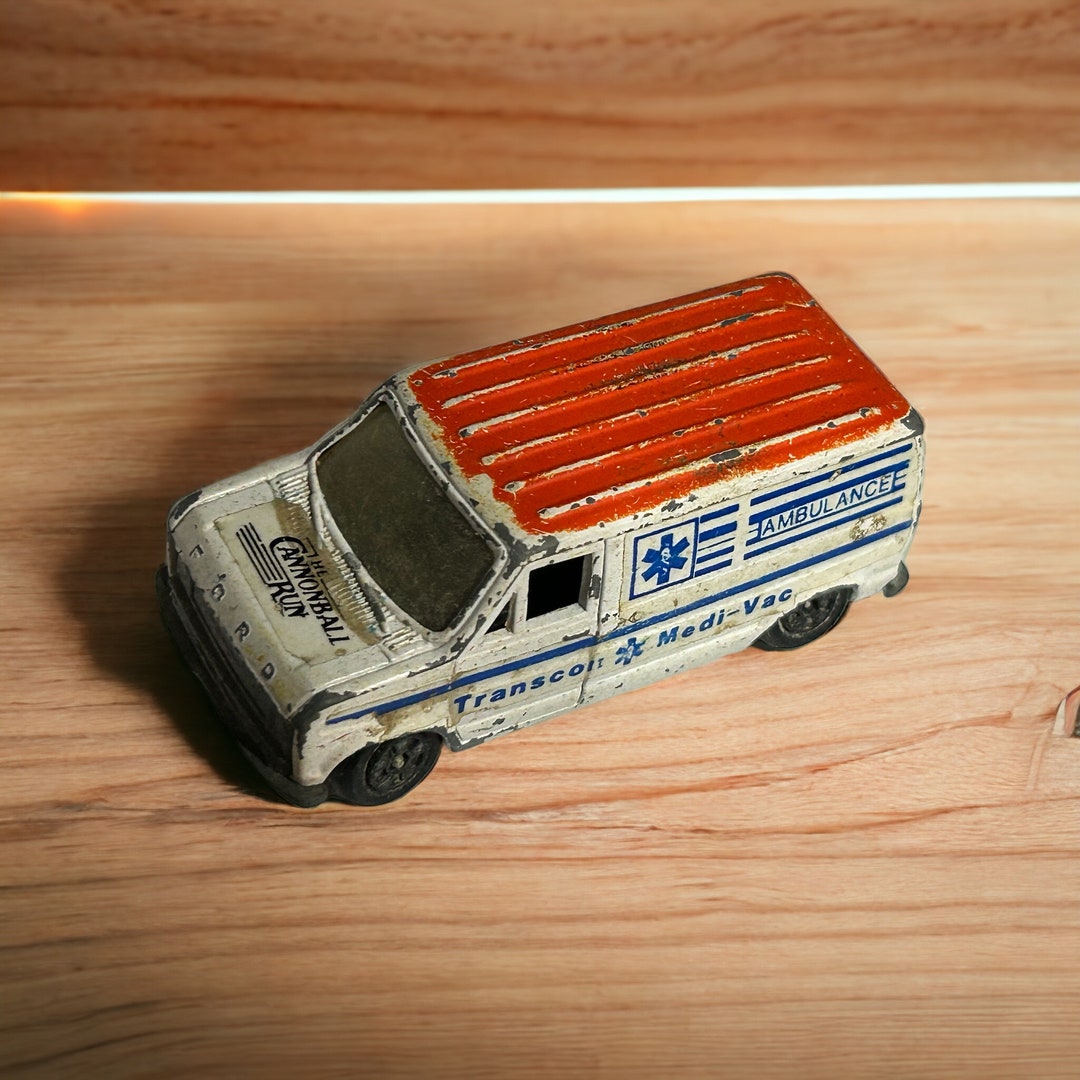 1981 ERTL the Cannonball Run Ford Van Ambulance Transcon - Etsy