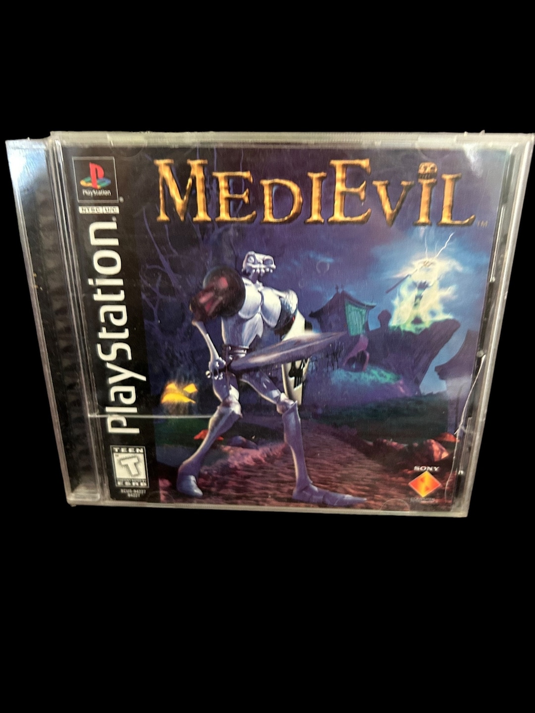 Medievil Playstation 1 PS1, PSX Authentic Video Game Complete Black ...