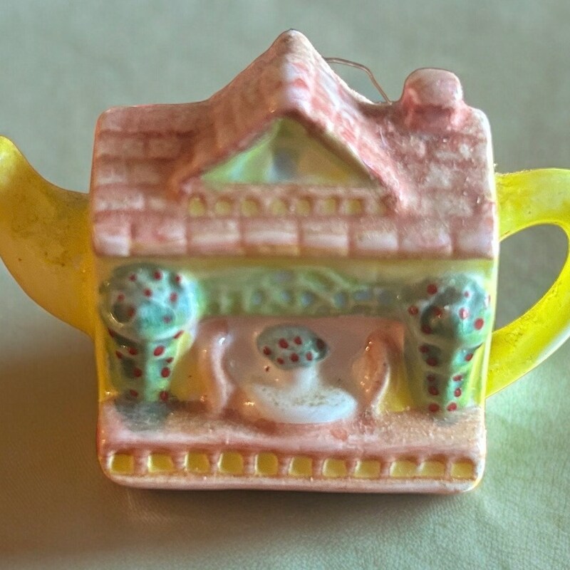 Rare Vintage Red Rose Tea Figurines - Etsy