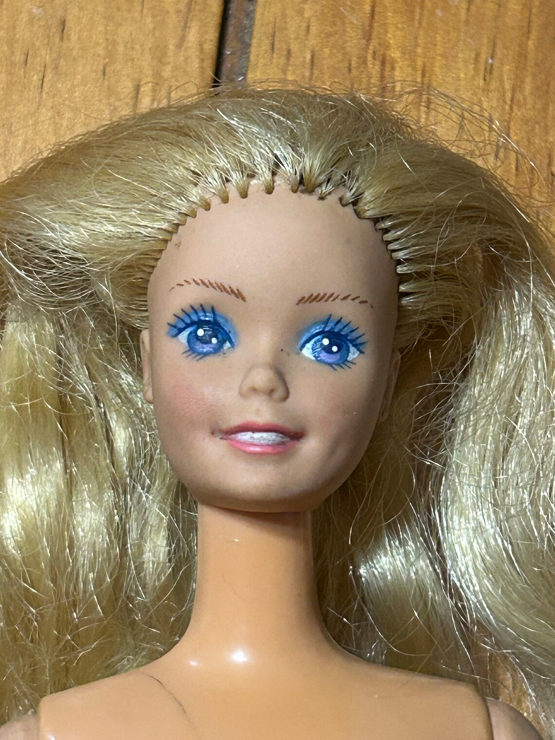 Vintage Mattel 1966 Barbie Doll, Blonde W Blue Eyes - Etsy