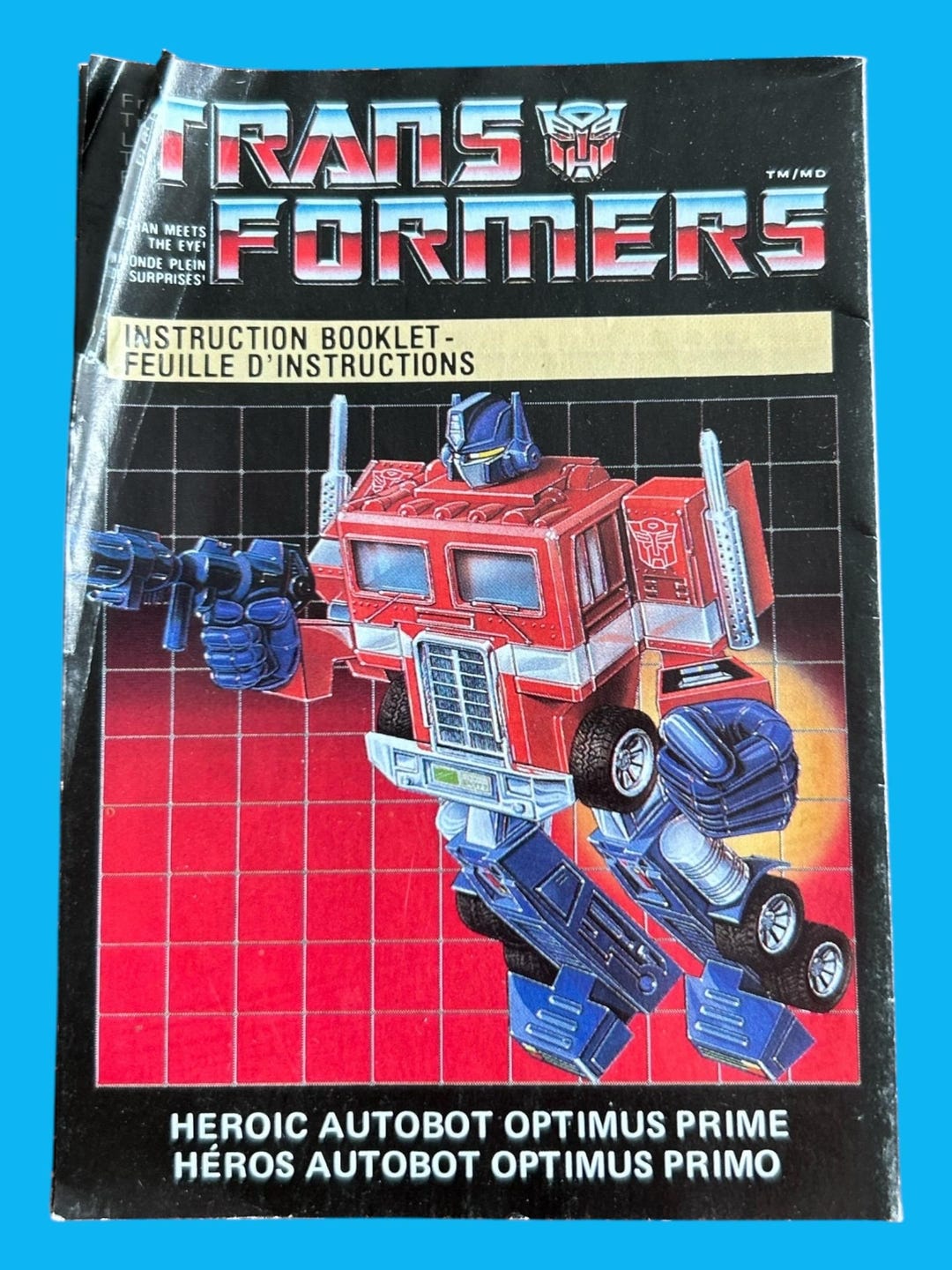 Vintage Instruction Manual 1984 Hasbro G1 Transformers Your Choice - Etsy