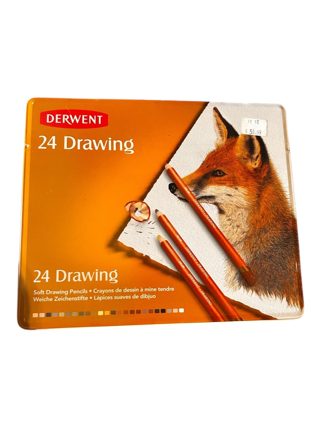 Derwent Drawing 24-pencil Set - Etsy