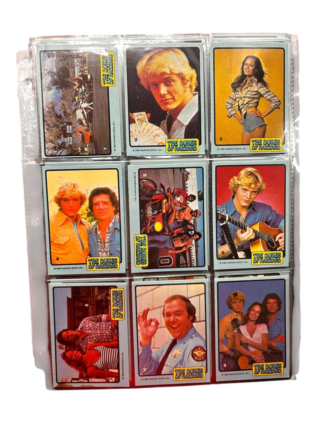 1980 the Dukes of Hazzard Trading Cards Complete Set 66 Rare! - Etsy