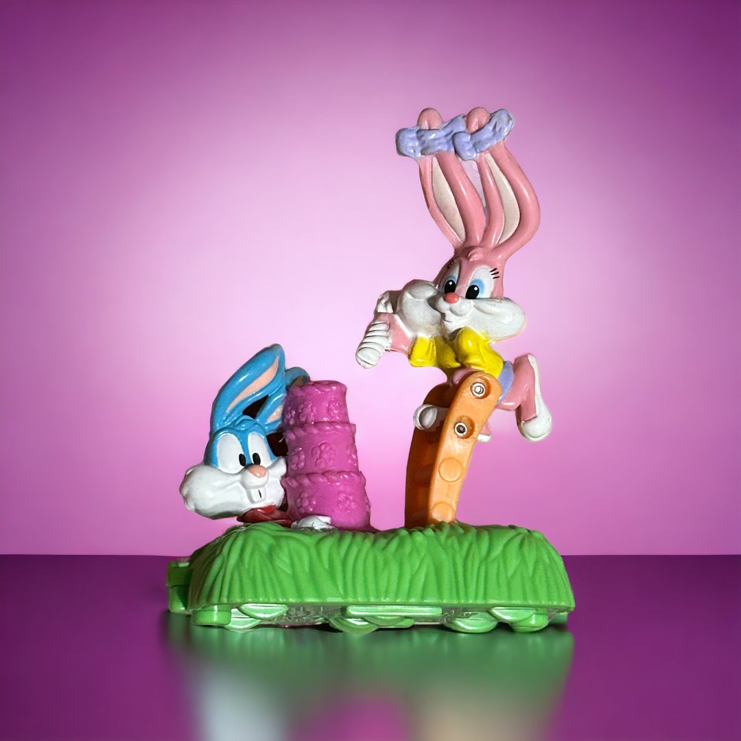 Vintage Tiny Toons Mcdonalds Birthday Train Happy Meal Toy Warner Bros ...