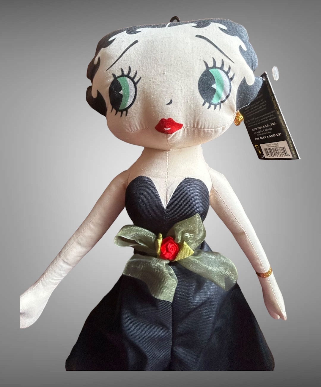 Vintage Runway Betty Cloth Doll 1999 Kellytoy 17 New With Tag BETTY ...