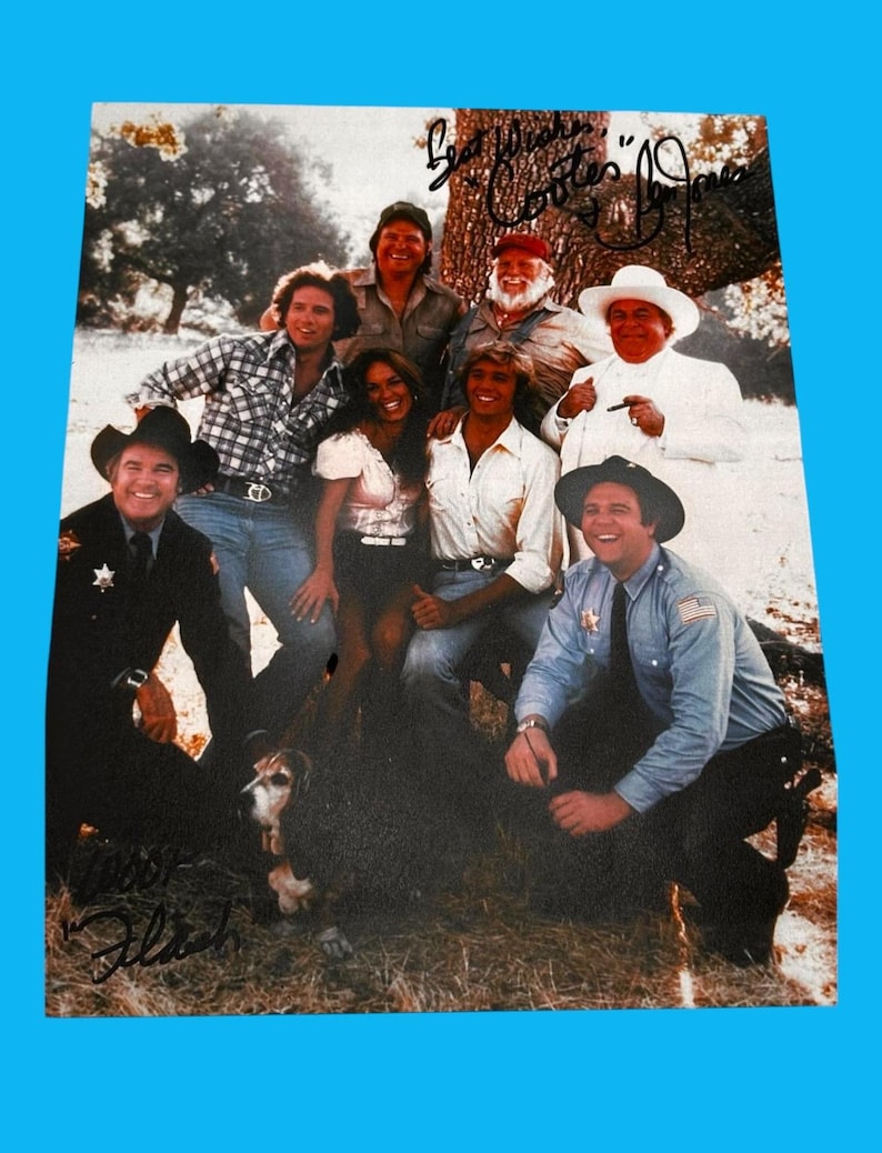 The Dukes of Hazzard Autograph Signed Cast 8x10 Photo No COA - Etsy