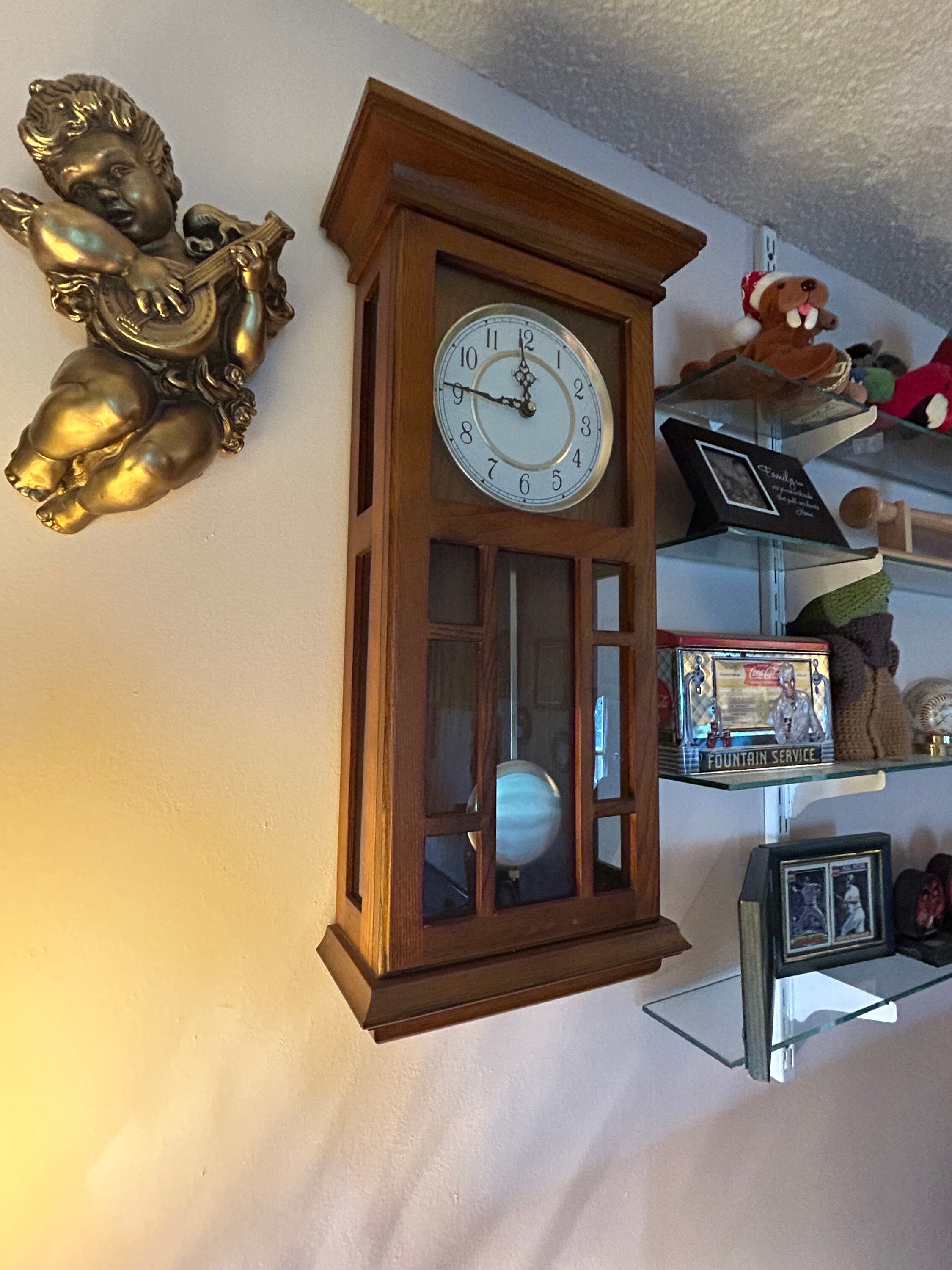 Bulova Mayfair Walnut Wall Clock 3 Chimes With Volume Control - Etsy