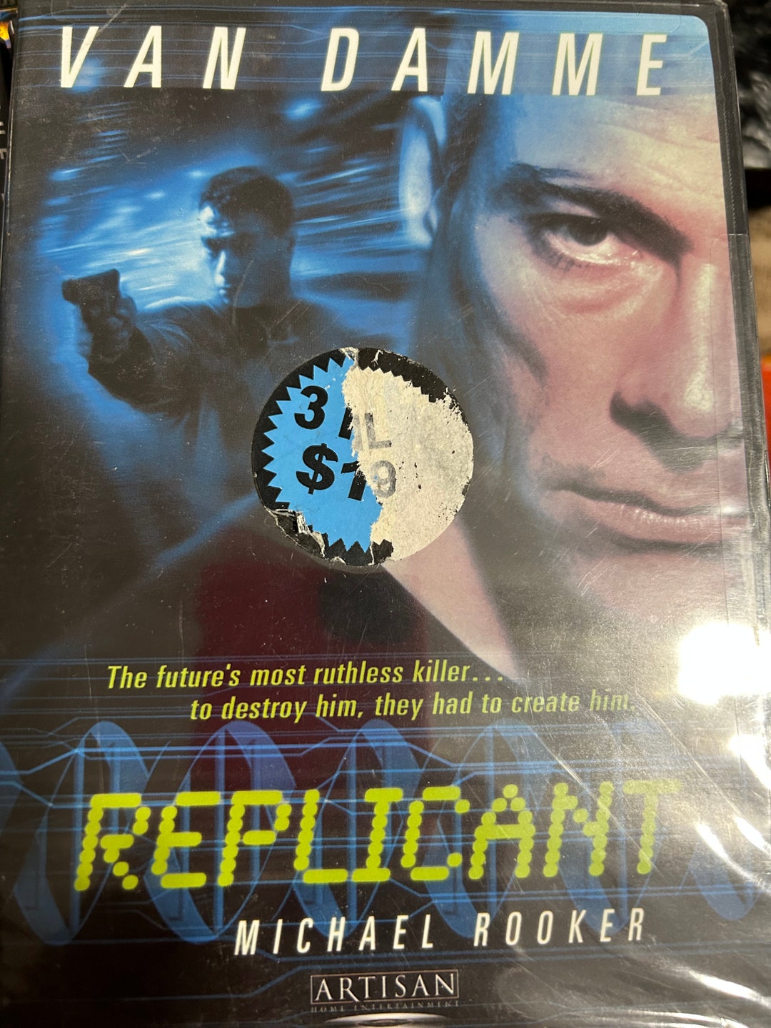 Replicant DVD, 2002 Van Damme - Etsy