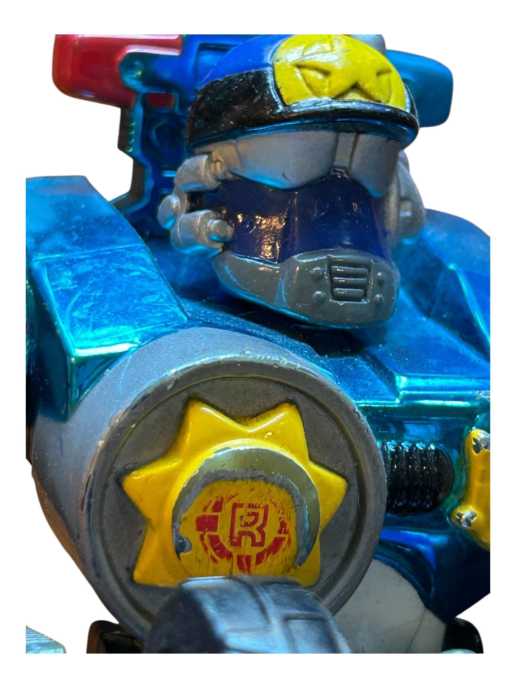 Mattel Rescue Heroes Robo Team Clamp Down Police Robot Action Figure 6. ...