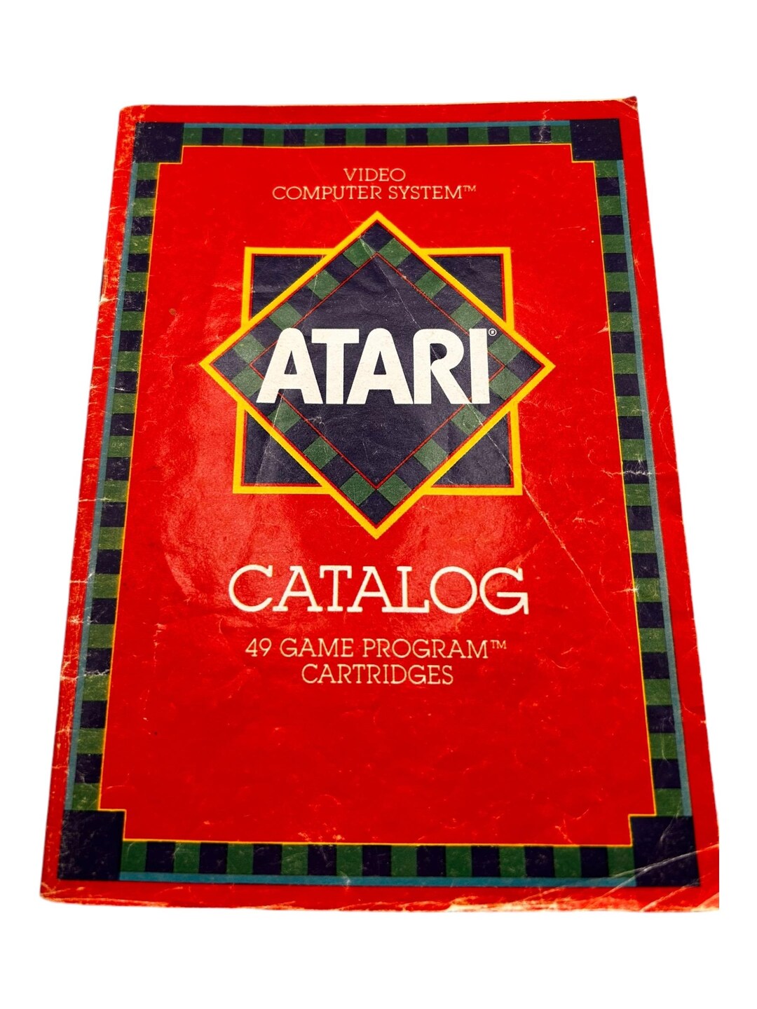 Atari Video Game Catalog for Atari 2600 Game System Vintage 1982 - Etsy
