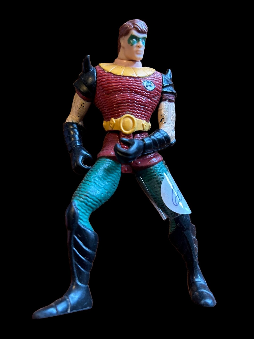 Vintage 1995 Batman ROBIN Figure - Medieval Armour Vintage DC Action ...
