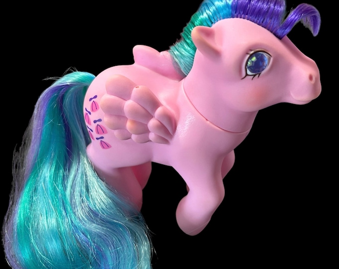 Vintage MLP Twinkle Eyed Whizzer Pink Jewel Gem Eyes Original 1980s My ...