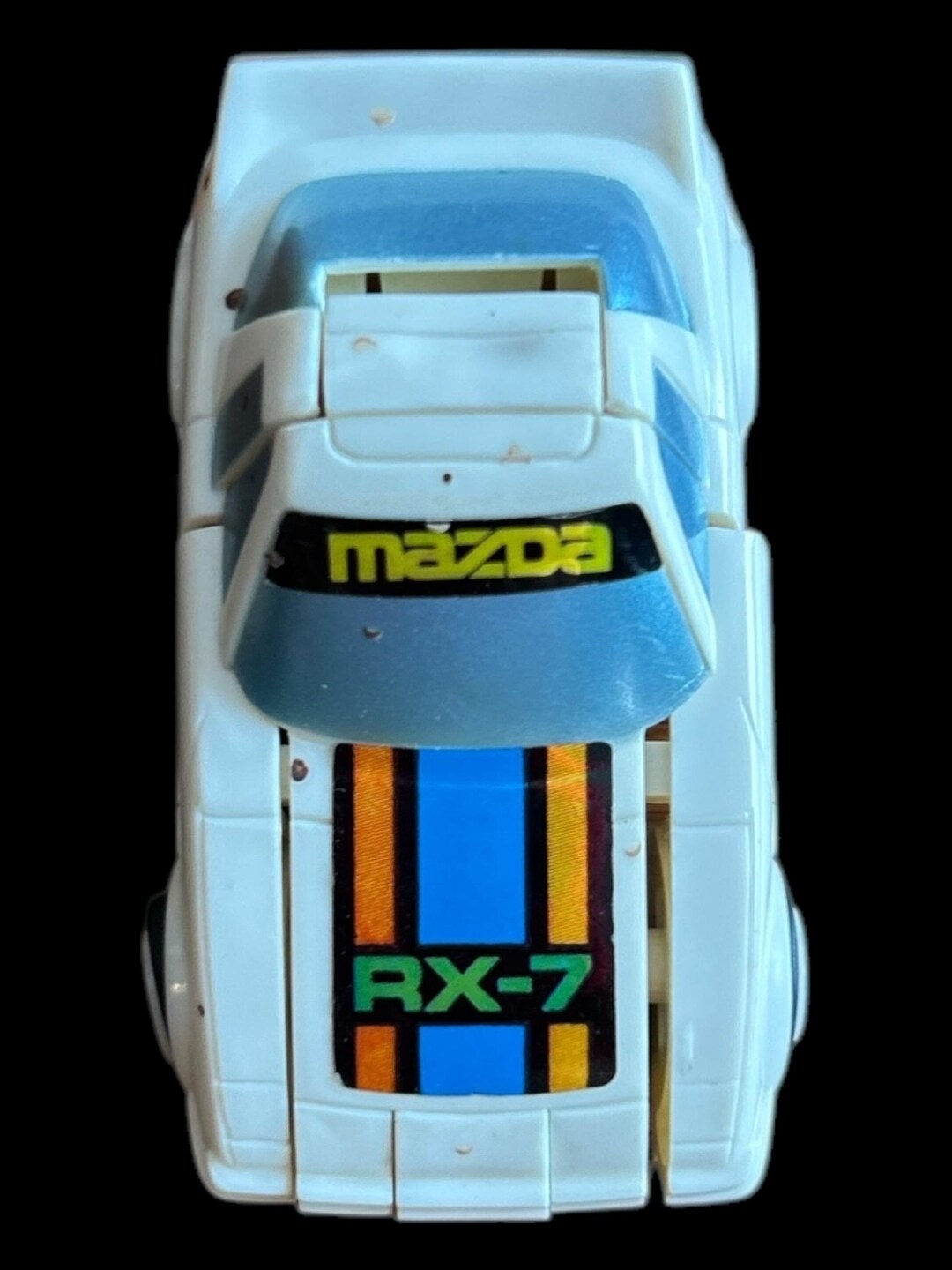 Vintage Esso Robot Racer Mazda RX7 Maruka Change Robot Transformer ...