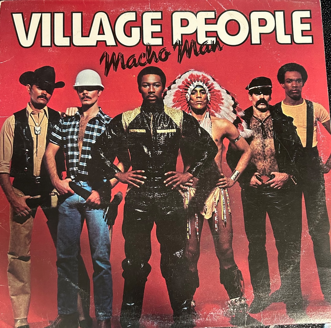 Village People - Macho Man LP Vinyl Record Album (1978)~GOOD CONDITION ...