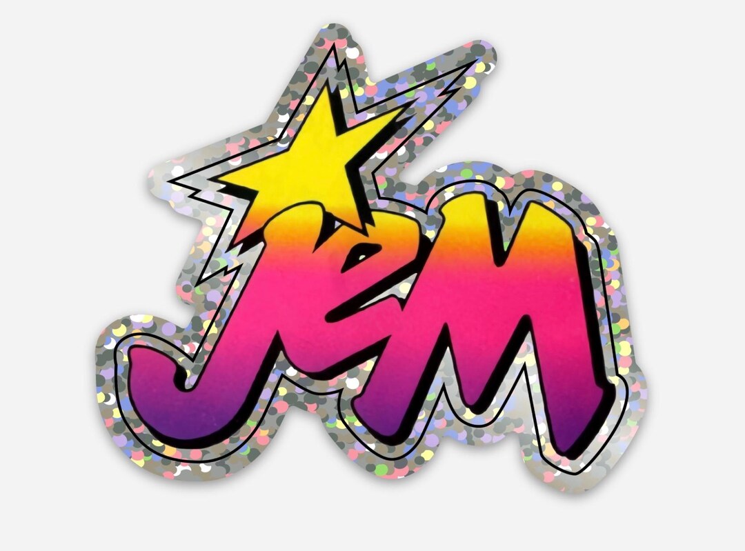 Vinyl Die Cut Sticker 3x3 Jem Assorted Truly Outrageous Options - Etsy