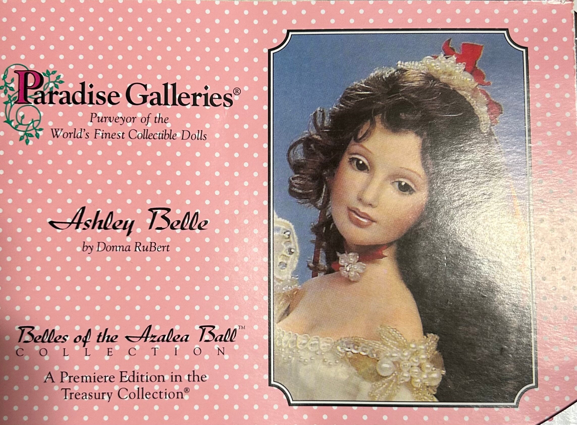 Ashley Belle by Donna Rupert 2004 Doll 22 Porcelain Doll Rare Find ...