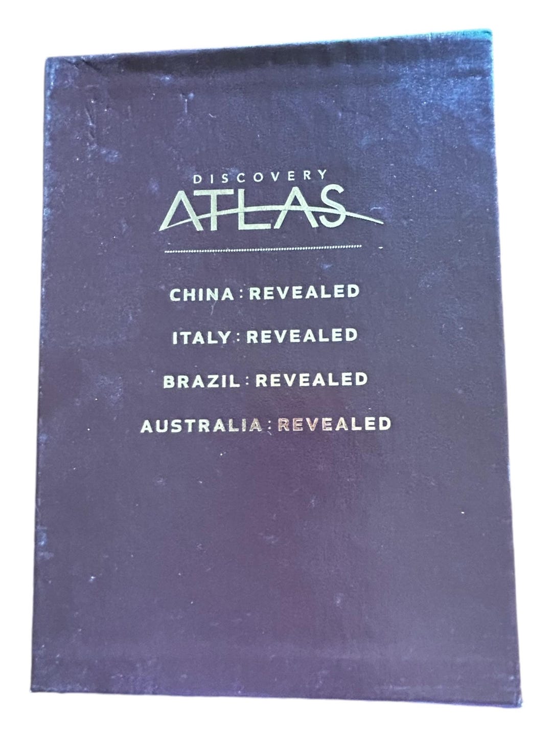 Discovery Atlas Set HD Dvd:china, Italy, Brazil, and Australia Revealed ...