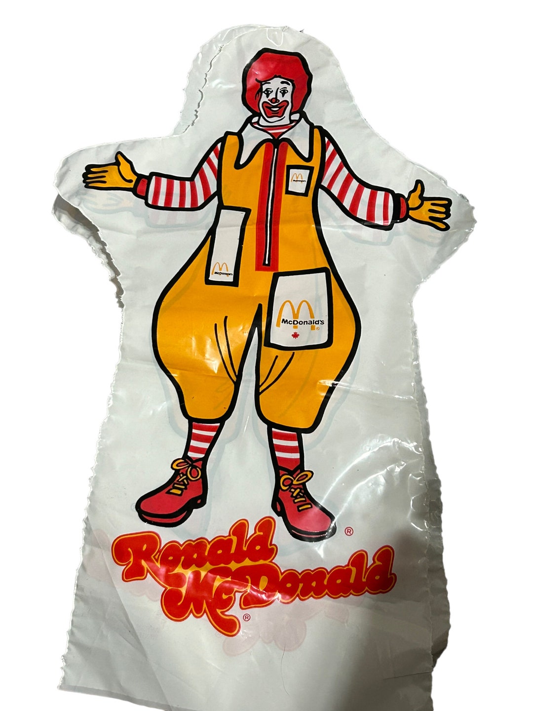 Vintage 1980s Ronald Mcdonald Plastic Hand Puppet Happy Meal Toy - Etsy