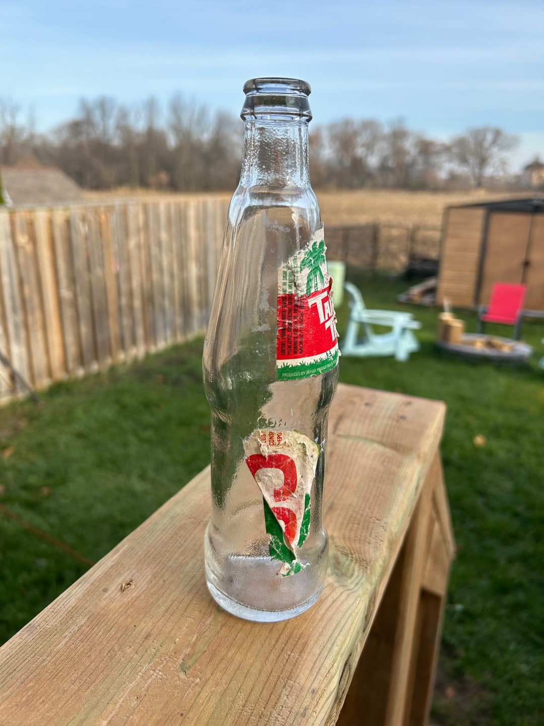 RARE! 1980s Tahitian Treat Canada Dry Bottle Pop Soda Bottle Some Label ...