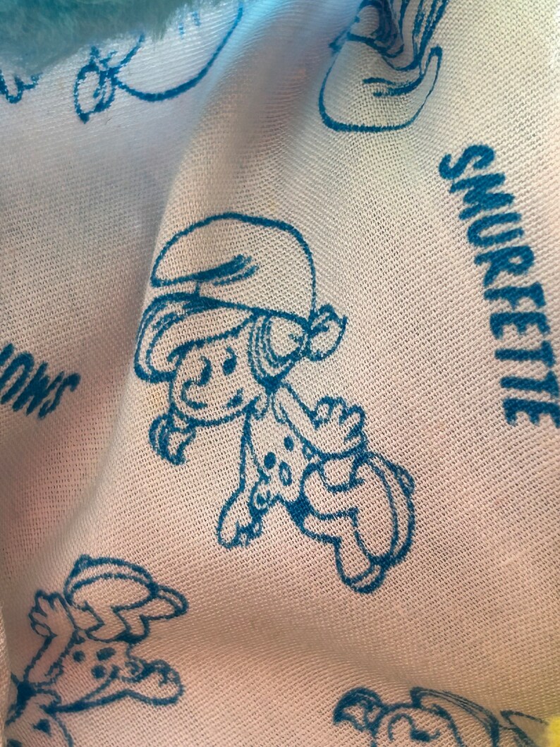 Vintage 1981 Smurfette From the Smurfs Plush Toy Doll, Peyo Smurf Gantz ...