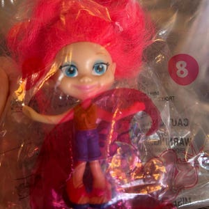 2006 Mcdonalds Happy Meal Trollz Toy Marissa Troll Doll #2 Pink Hair - Etsy