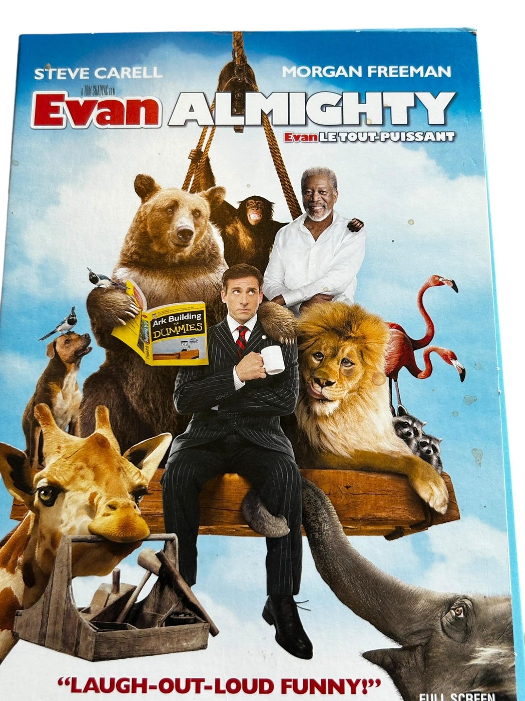 Evan Almighty DVD Steve Carell Morgan Freeman Region 1 - Etsy