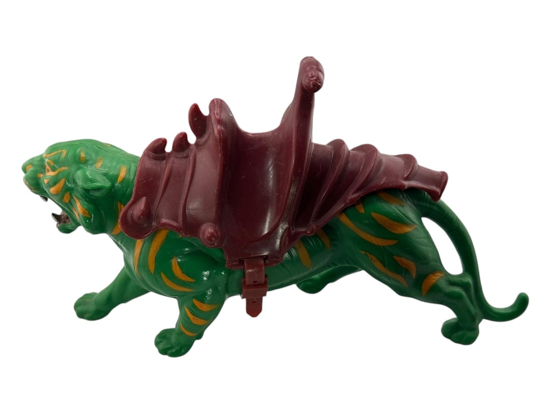 Vintage 1978 Masters of the Universe Battle Cat Cringer With 1981 ...