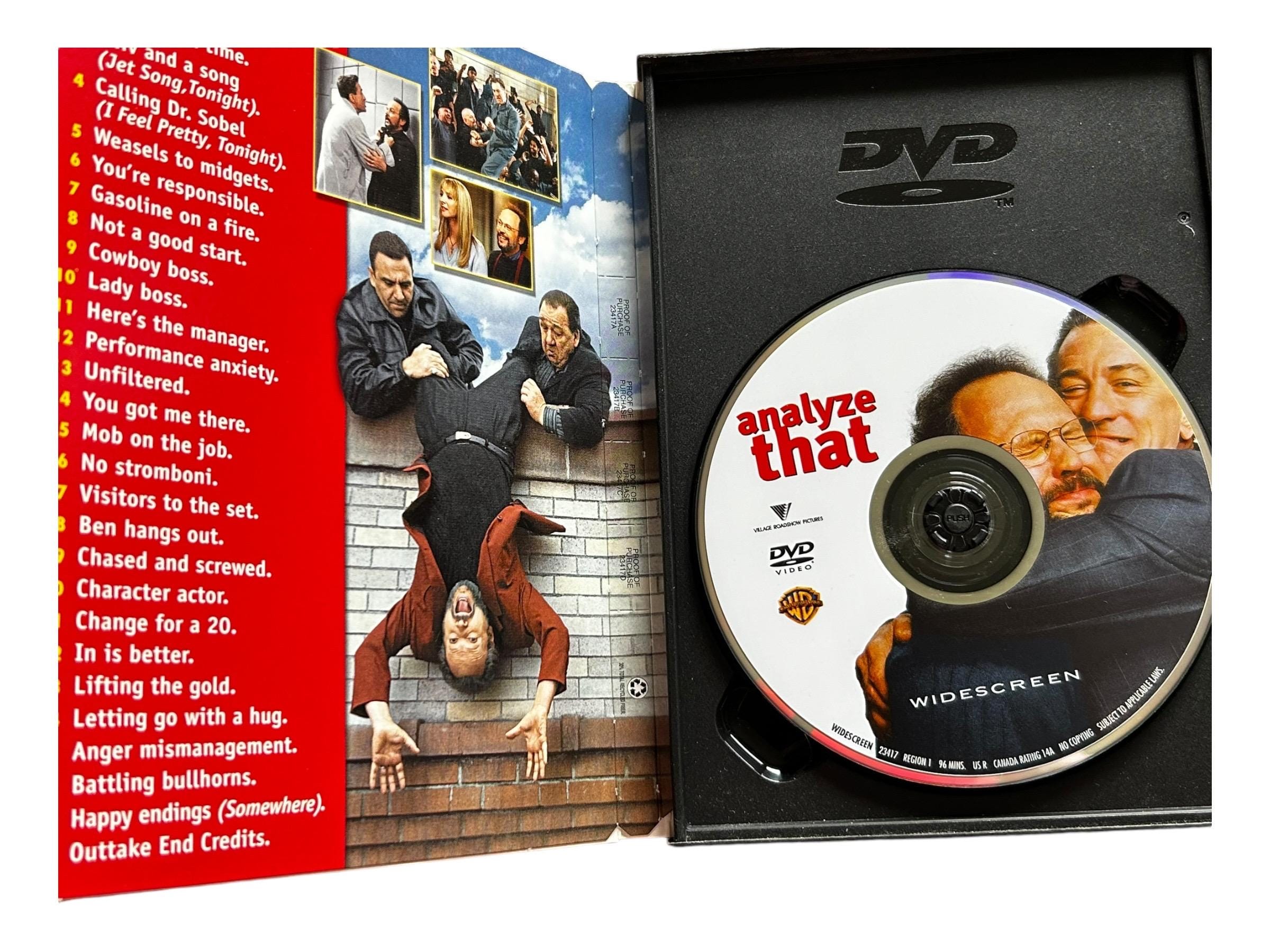 Analyze That DVD Movie Widescreen - Robert De Niro, Billy Crystal, Lisa ...