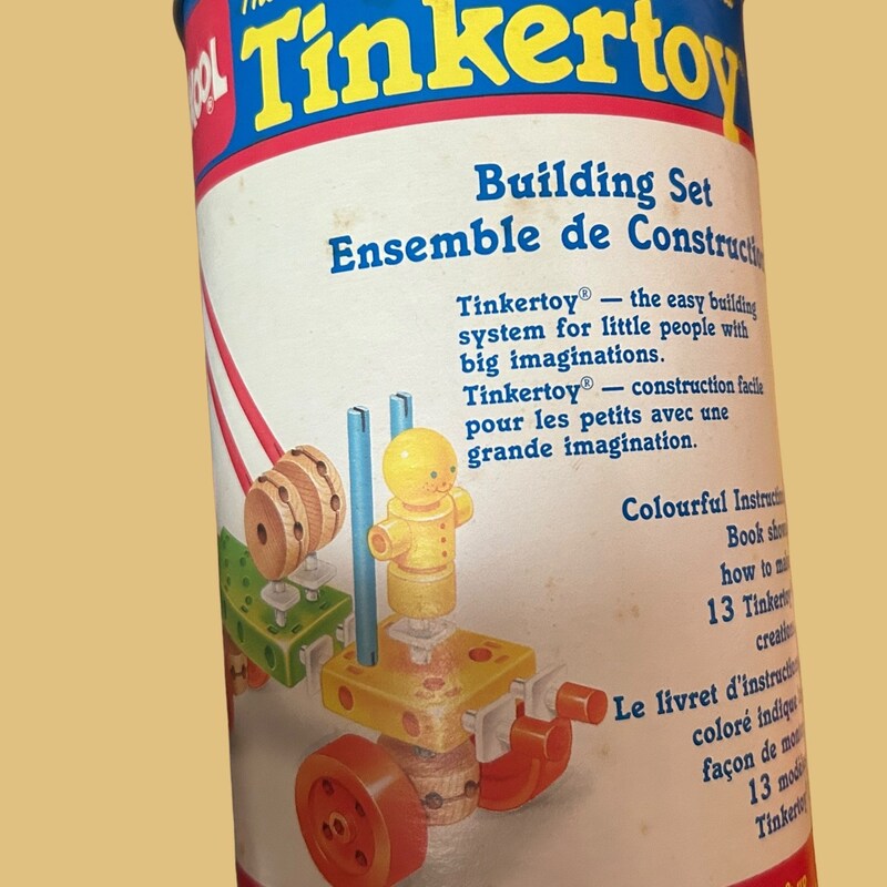 Vintage Tinker Toys - Etsy