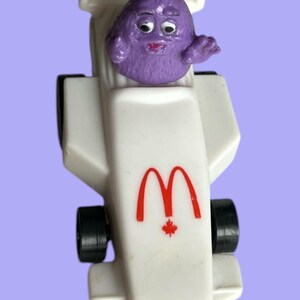 Mcdonalds Ronald Mcdonald in Race Car Original Gang Retro Vintage ...