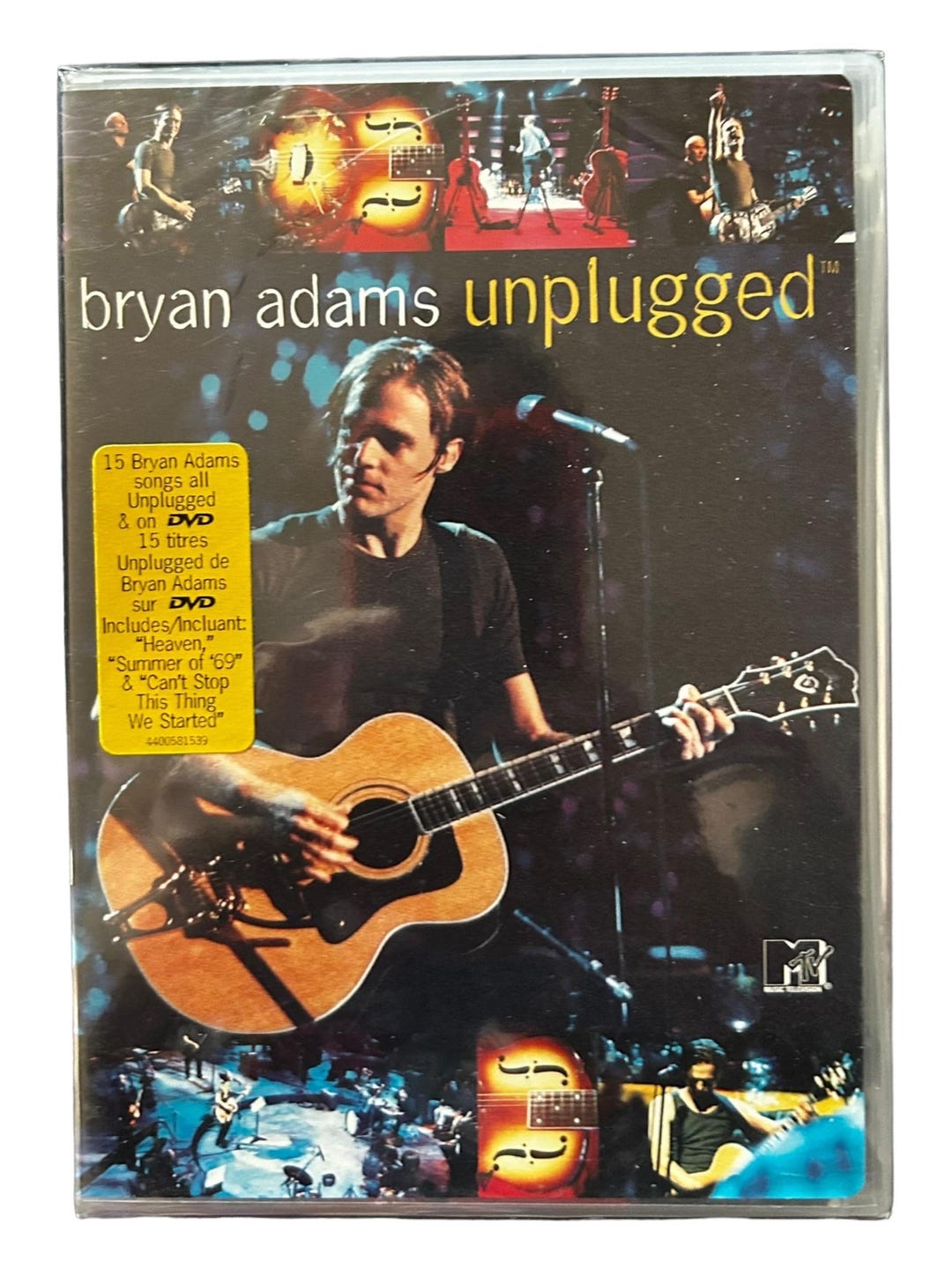 Bryan Adams: MTV Unplugged DVD - Etsy
