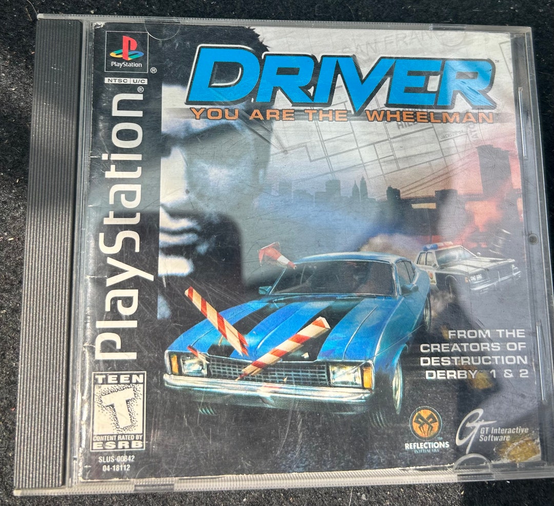 Driver Playstation 1 Game Untested - Etsy