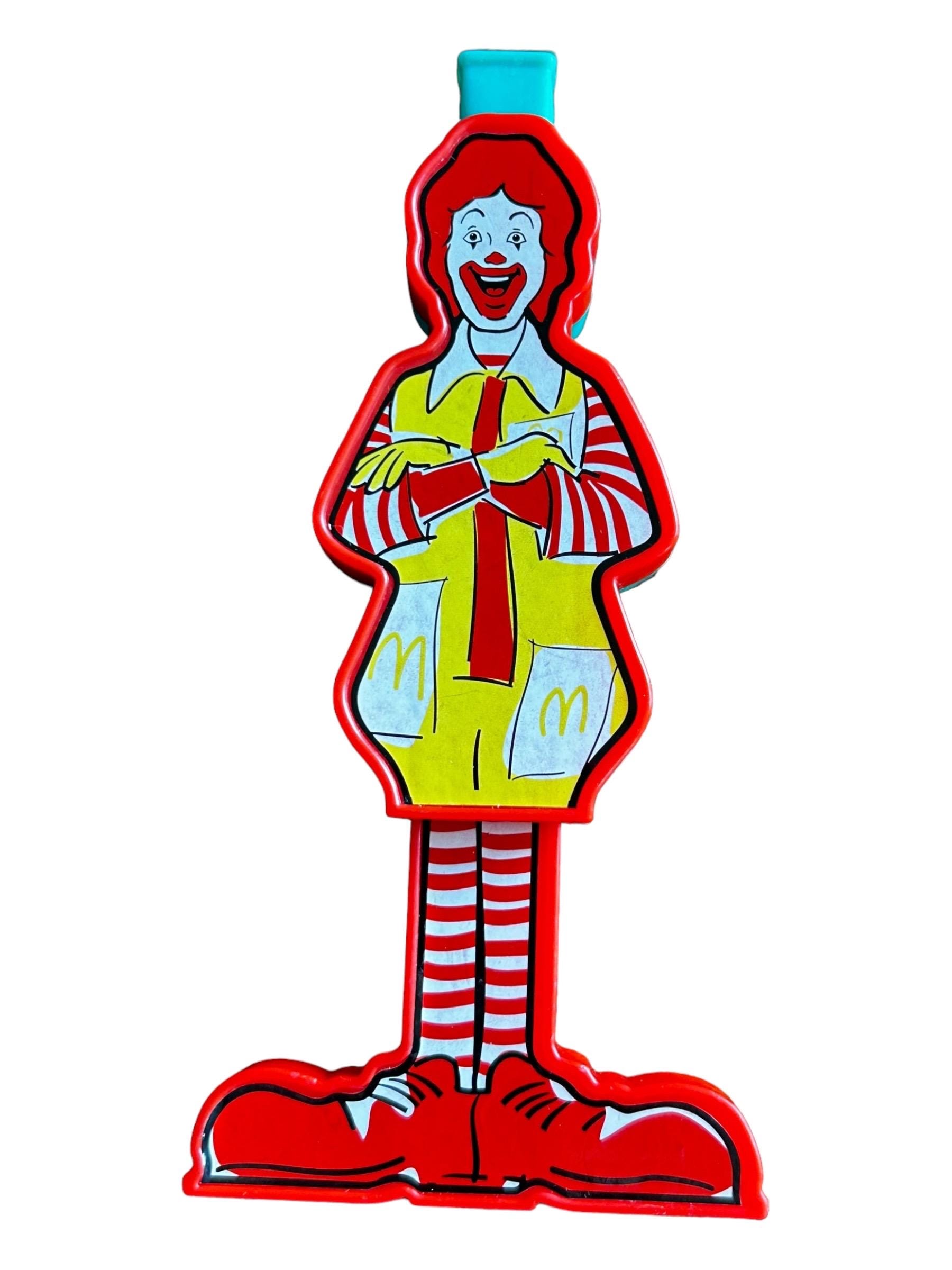 Vintage 1996 Mcdonald's Ronald Mcdonald Whistle Toy Flute Kazoo 6.5 ...