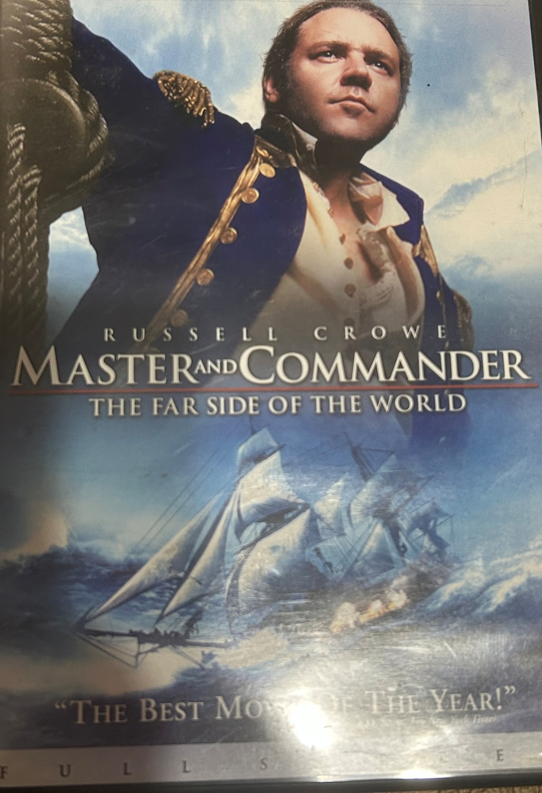 Master and Commander Far Side of World Russell Crowe DVD Very - Etsy