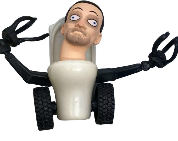 Skibidi Toilet Figure Toy Cameraman TV Speaker Man PVC Office Desk Head ...