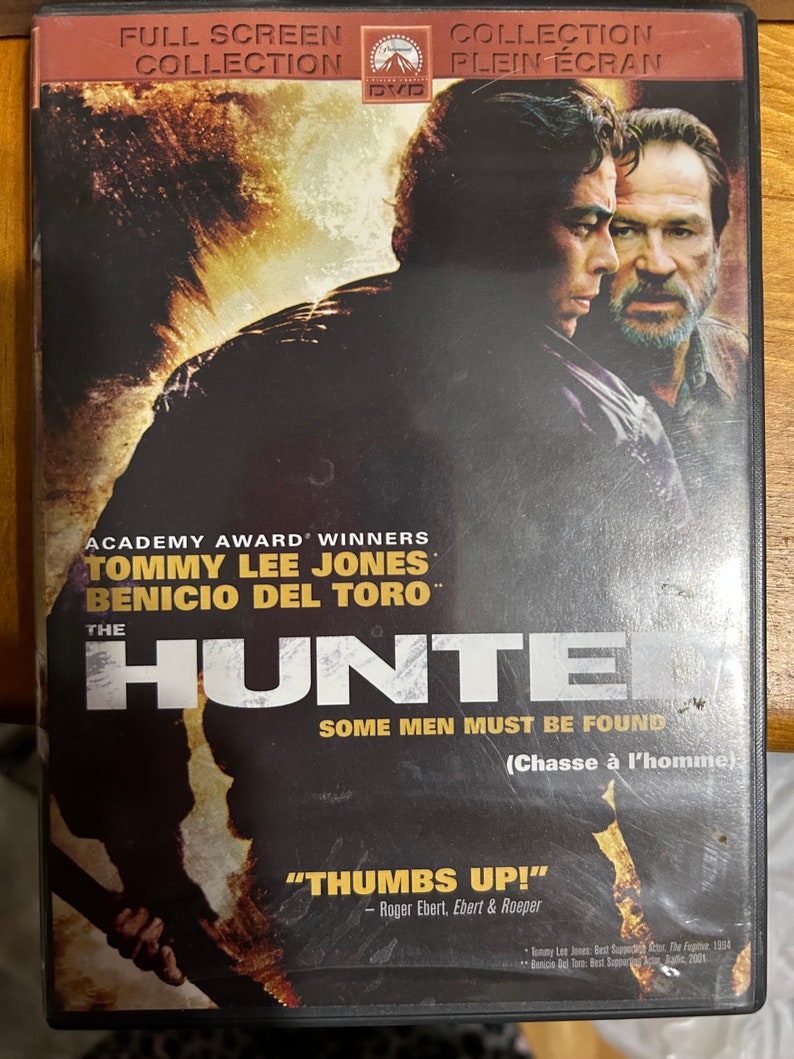 The Hunted full Screen Edition DVD Tommy Lee Jones Benicio Del Toro ...