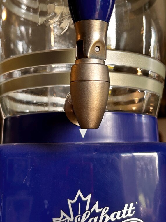 Rare Labatt Blue Plastic Beer Tap Tower Dispenser Tap - Gem