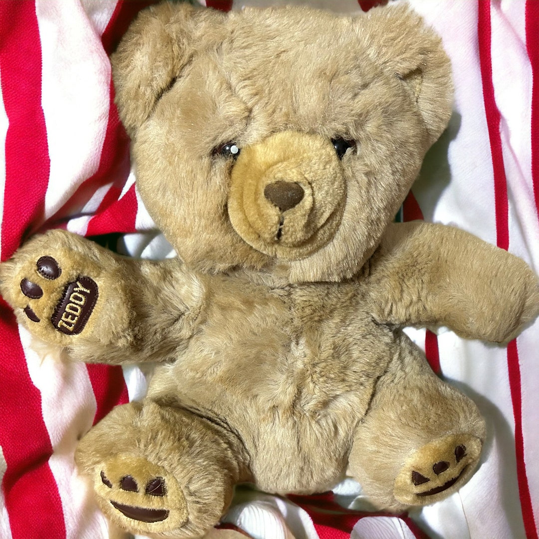 Vintage 1991 Zeddy Bear: Zeller’s Mascot Soft Plush Toy Collectible - Etsy