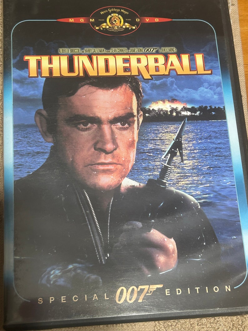 Thunderball - James Bond 007 - Sean Connery Pre-owned Region 1 - Etsy