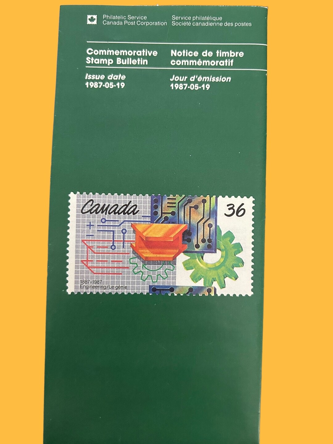 Canada Stamp Scott #1134, 36c, Engineering Inst, Block of 4, OG, MNH - Etsy